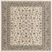 Ivory 5' x 8' Nain Design Rug | eSaleRugs