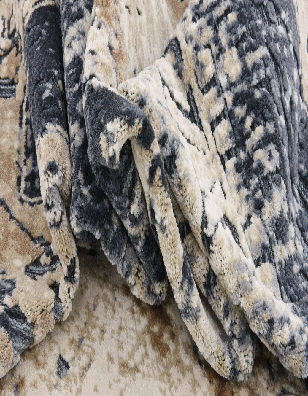 Dark Blue 10' x 14' 5 Villa Rug | eSaleRugs