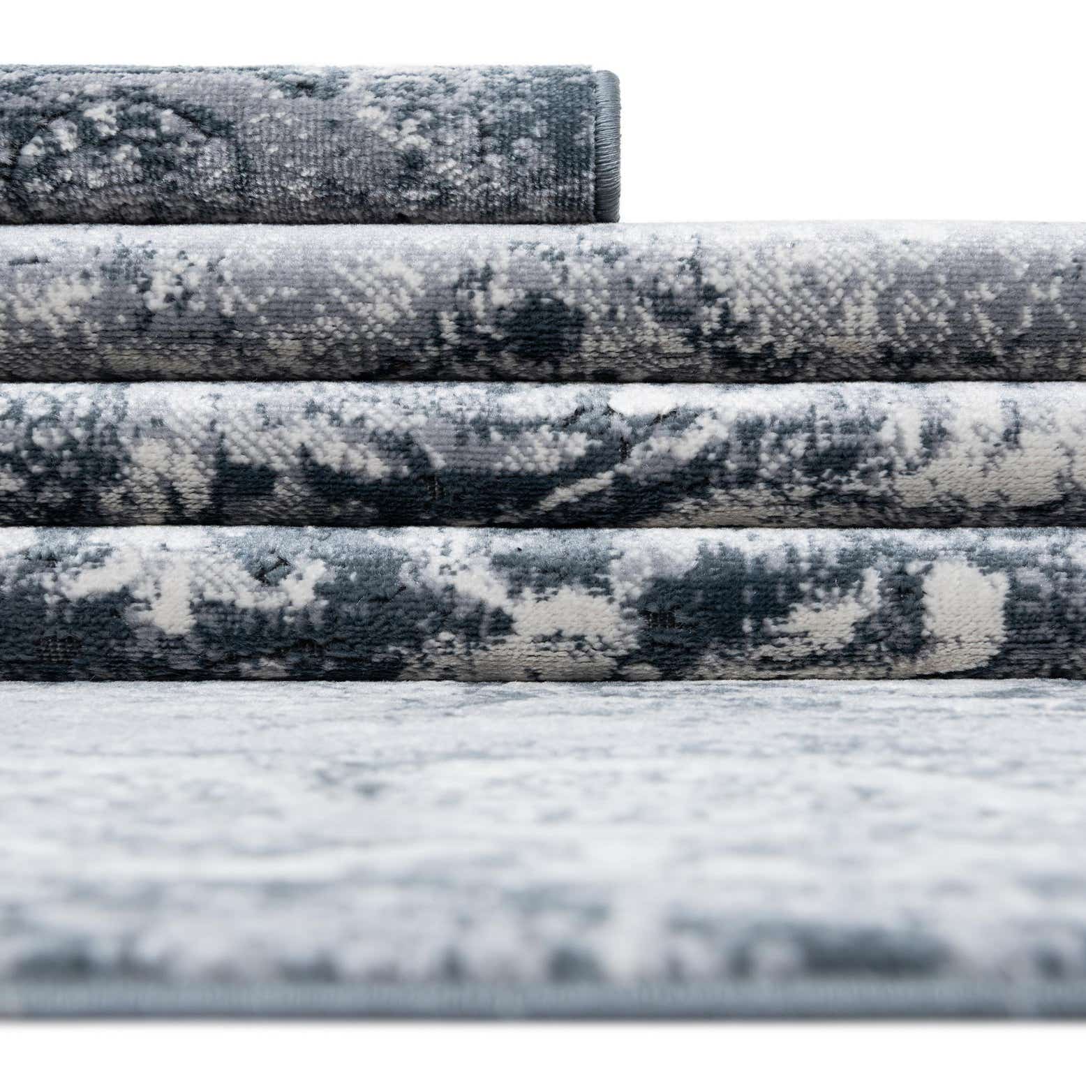 Dark Blue 8' x 10' Villa Rug | eSaleRugs