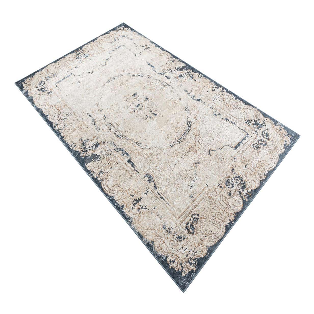 Cream 5' x 8' Villa Rug | eSaleRugs
