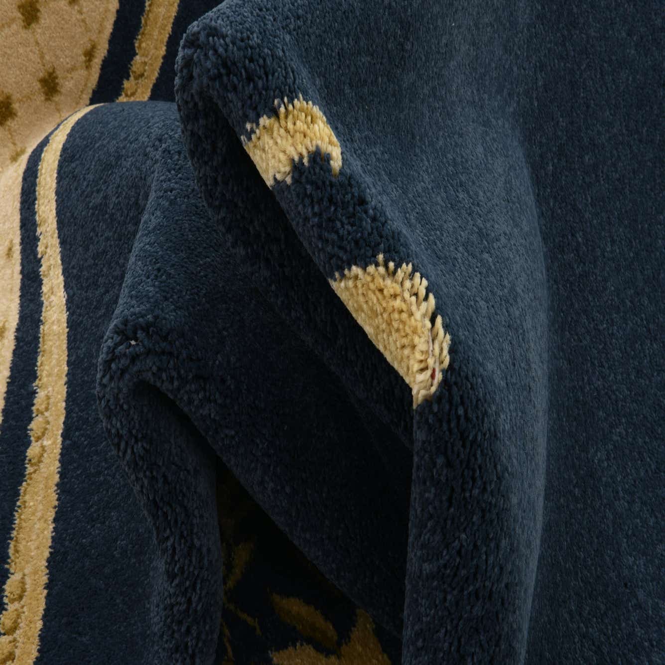 Navy Blue 10' x 14' 5 Victoria Rug | eSaleRugs