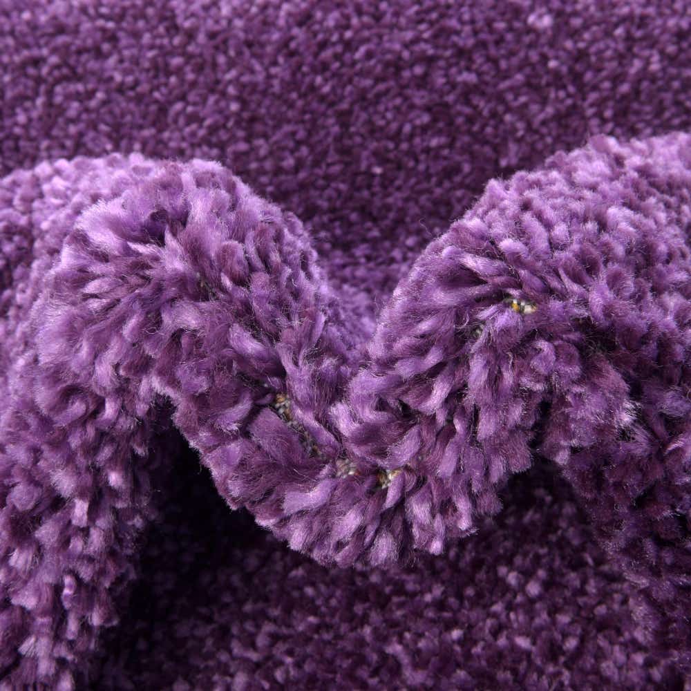 Violet 5 X 7 7 Solid Frieze Rug ESaleRugs violet-5-x-7-7-solid-frieze-rug-esalerugs