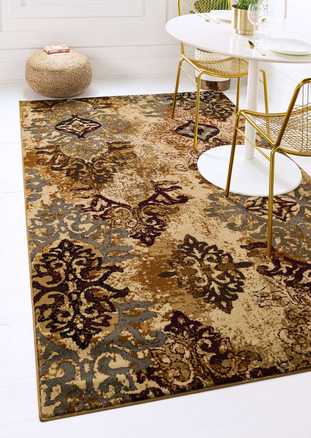 Beige 4' x 6' Cafe Rug | Rugs.com