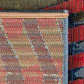 Multicolor 2' x 6' Outdoor Modern Runner Rug | Rugs.com