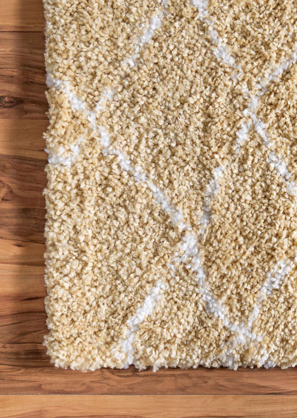 Yellow 8' x 10' Moroccan Shag Rug | Rugs.com