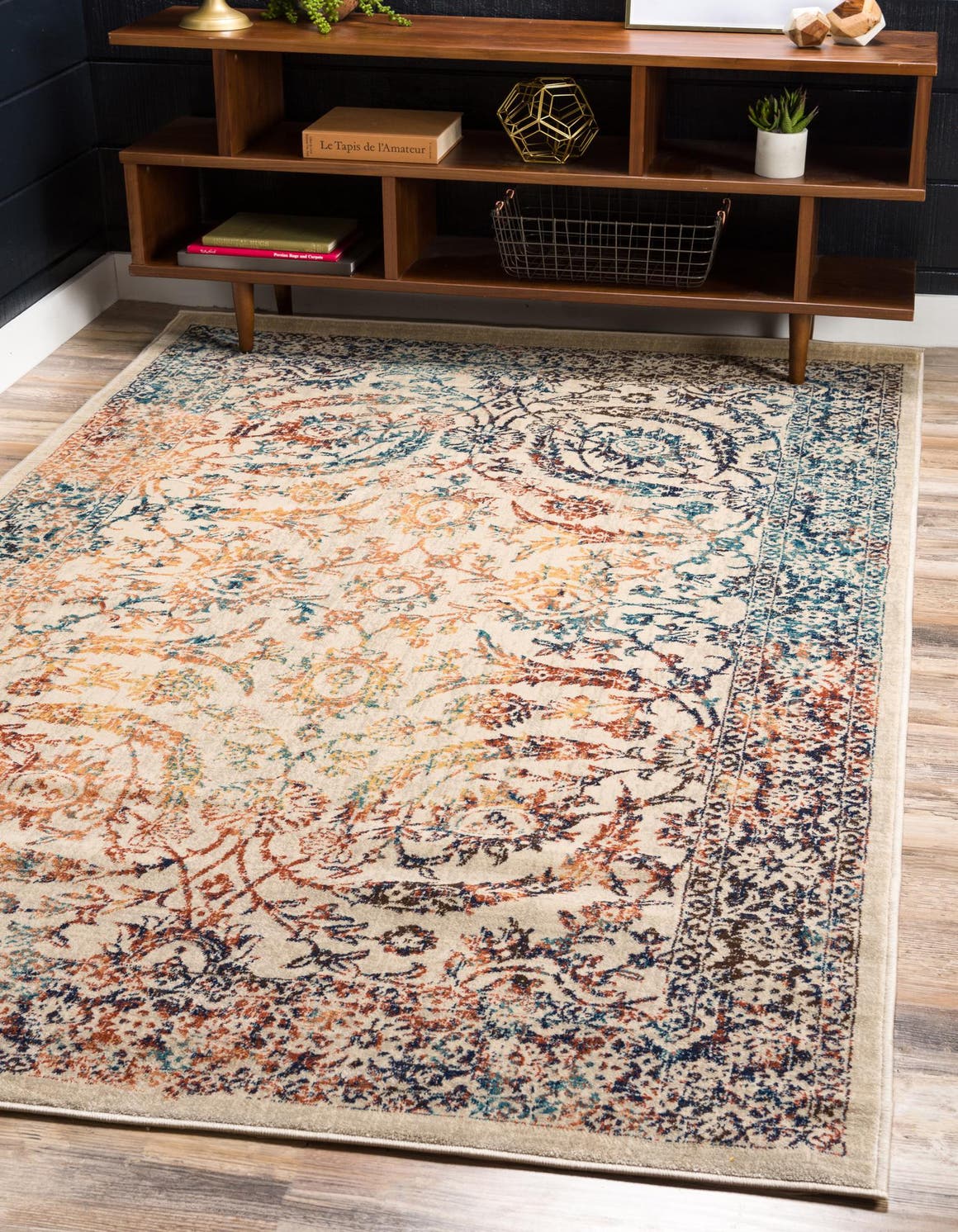 Beige 8' x 11' 4 Dahlia Rug | Rugs.com