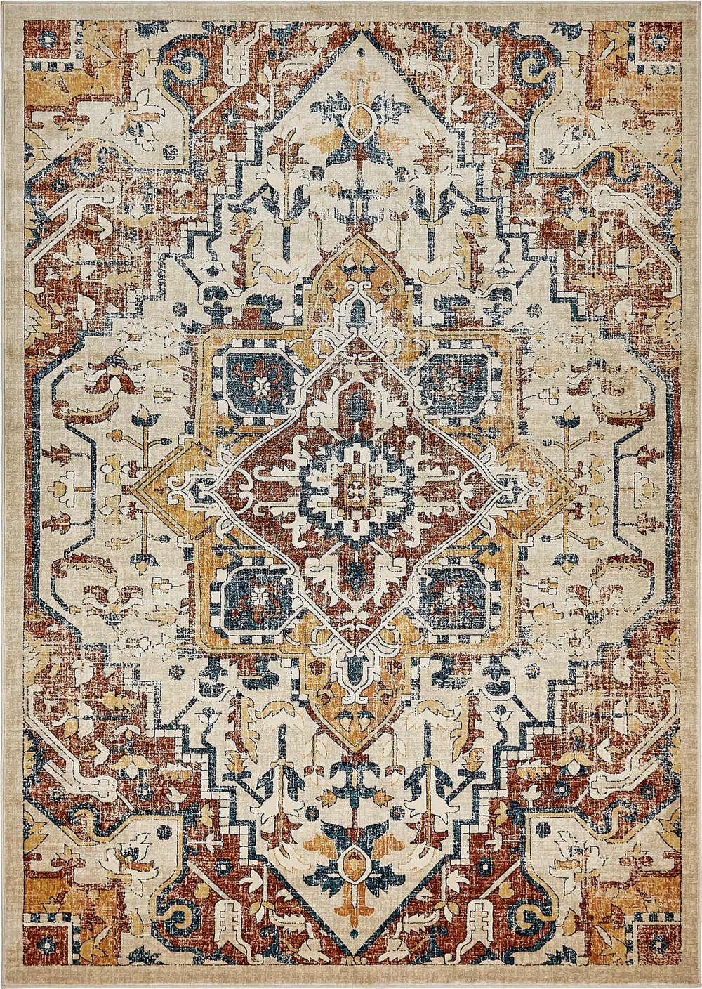 Beige 8' x 11' 4 Stockholm Rug | eSaleRugs