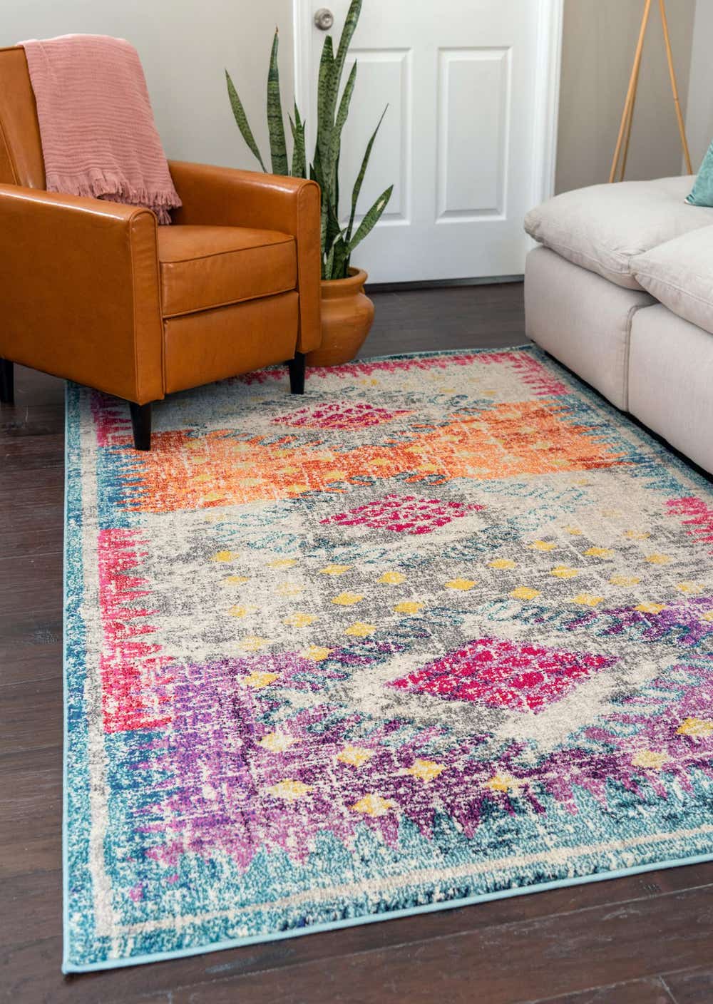 Multicolor 8' x 10' Arte Rug | eSaleRugs