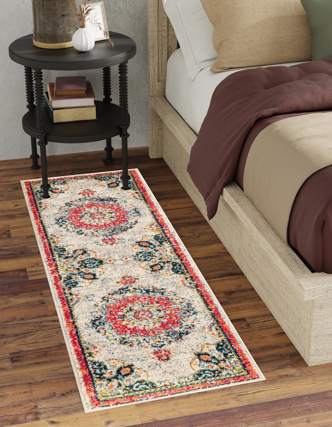 Ivory 2' 2 x 6' Madeline Runner Rug | Rugs.com