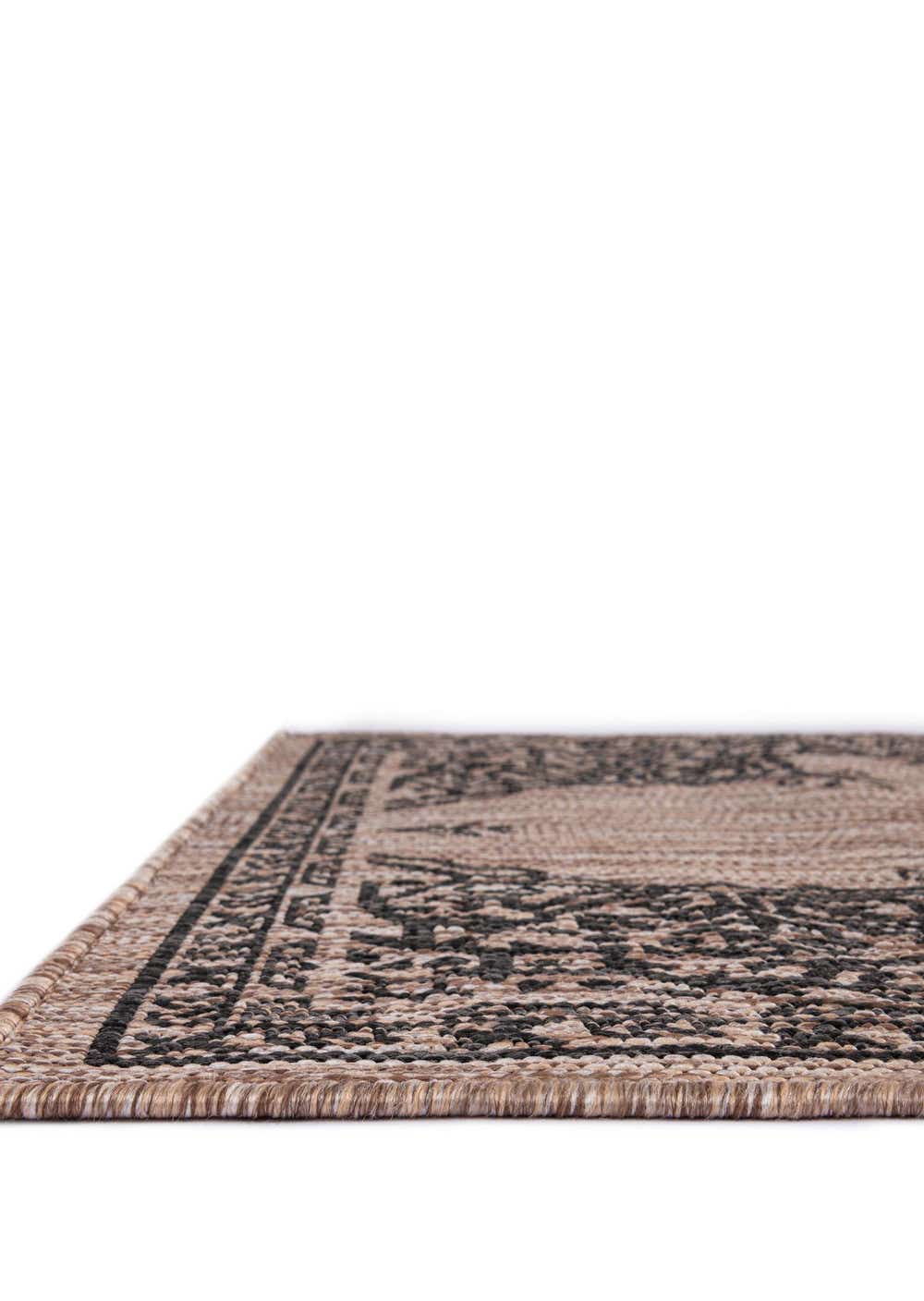 Beige 9' x 12' Outdoor Traditional Indoor / Outdoor Rug | eSaleRugs