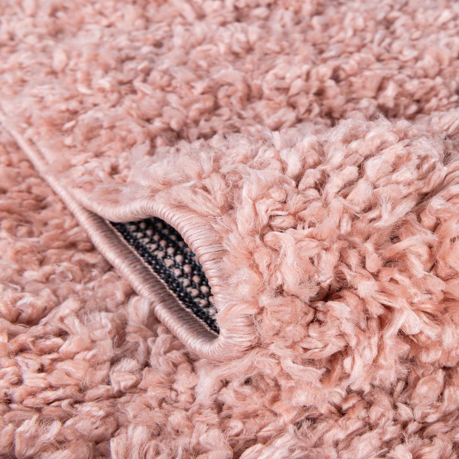 Dusty Rose 5' x 8' Zermatt Shag Rug | Rugs.com