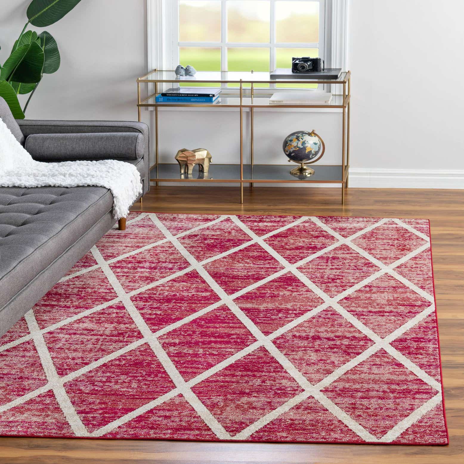 Magenta 5' x 8' Starlight Rug | Rugs.com