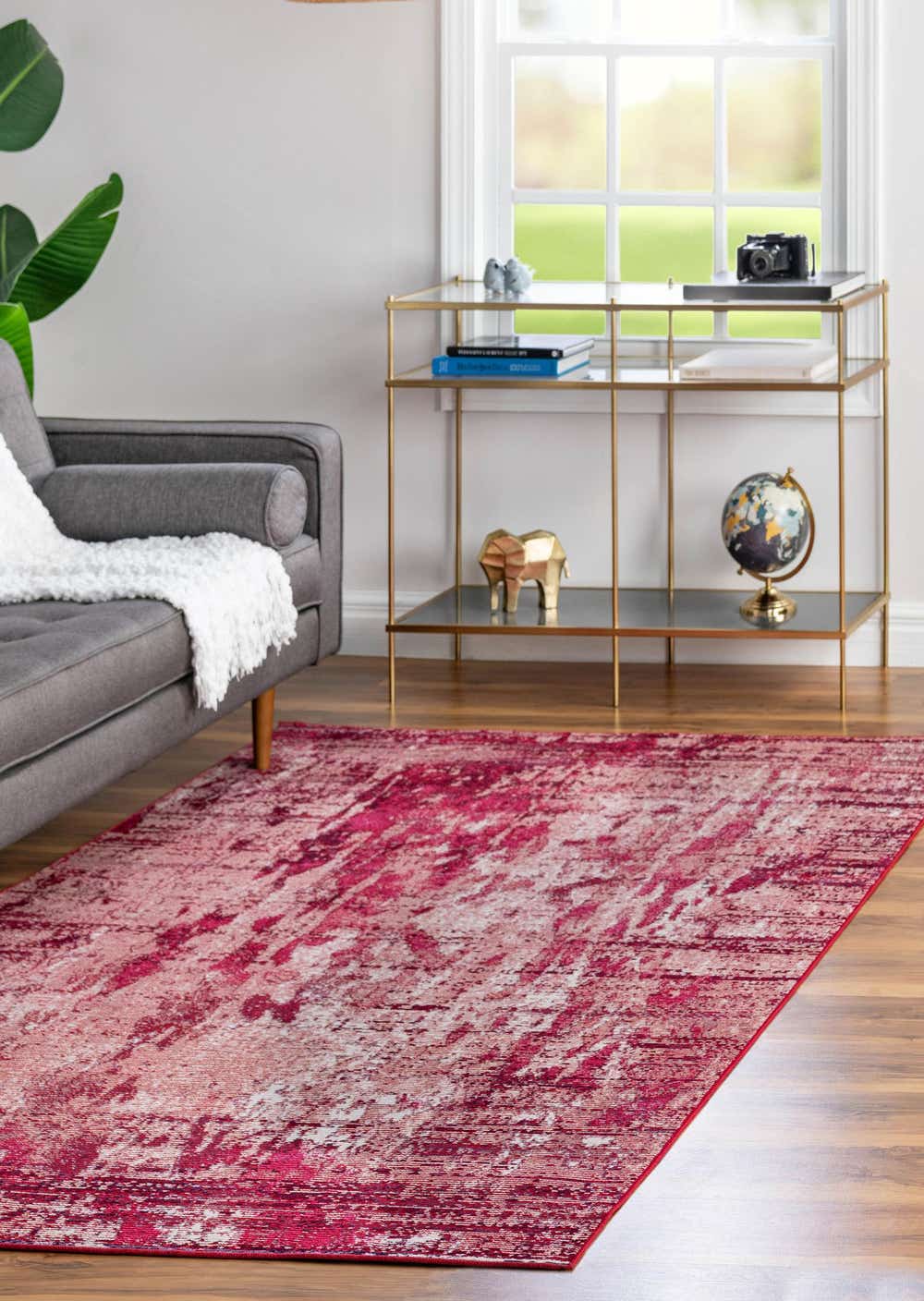 Red 8' x 10' Starlight Rug | eSaleRugs