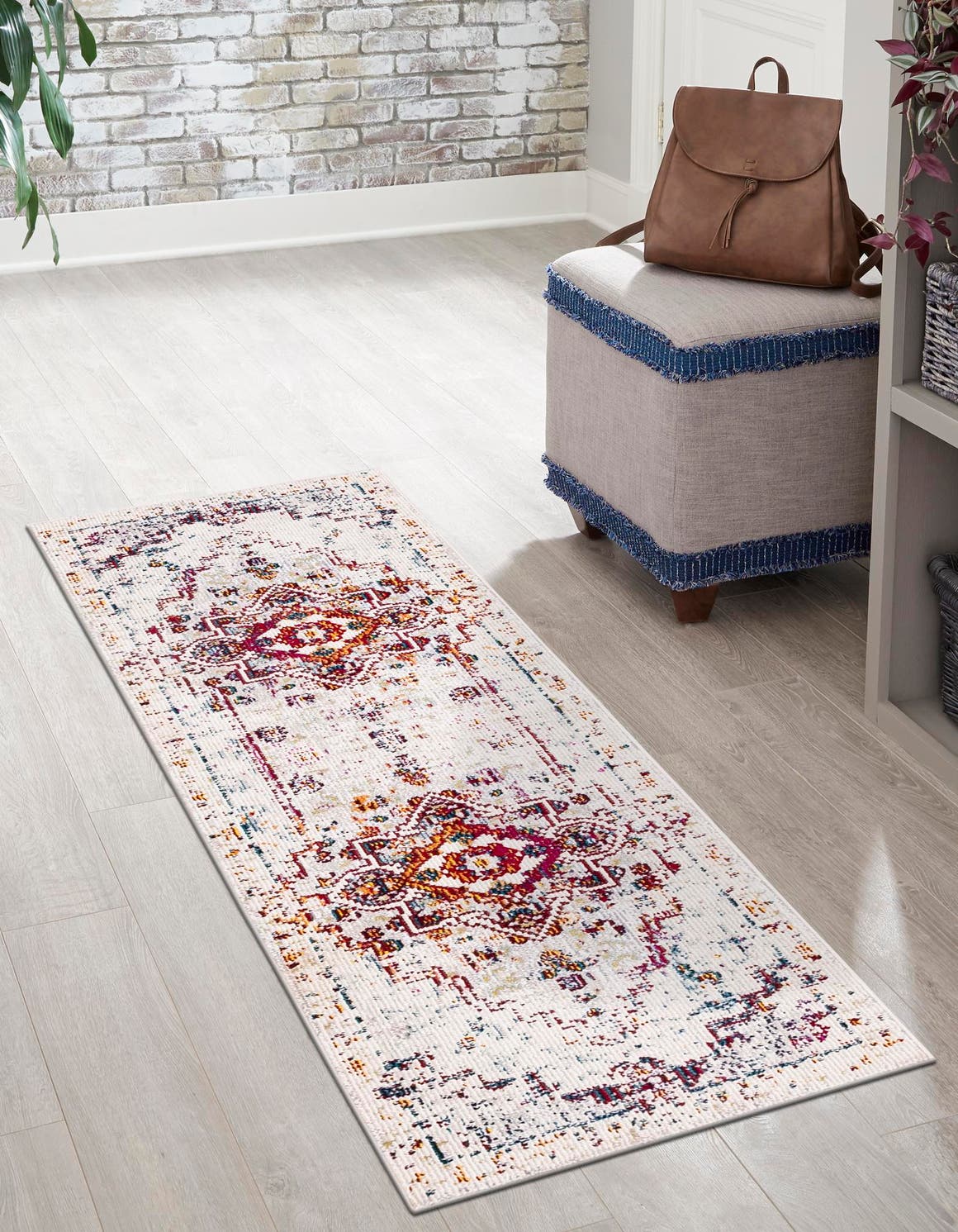 Beige 2' 2 x 6' Amulet Runner Rug | Rugs.ca