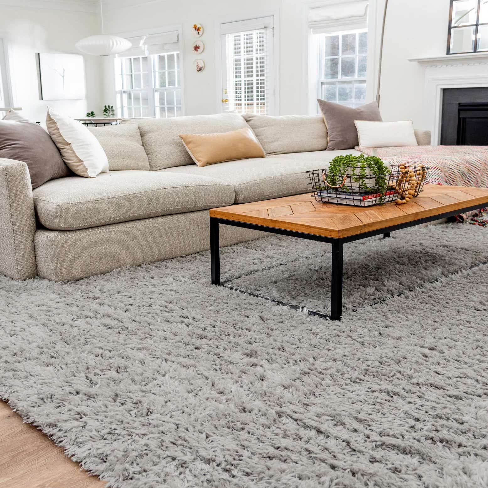 Ash 9' x 12' Infinity Shag Rug | eSaleRugs