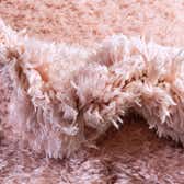 Pink Lace 6' x 9' Infinity Shag Rug | Rugs.com