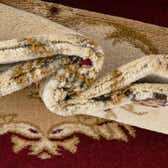 Red 5' 3 x 8' Classic Aubusson Oval Rug | eSaleRugs