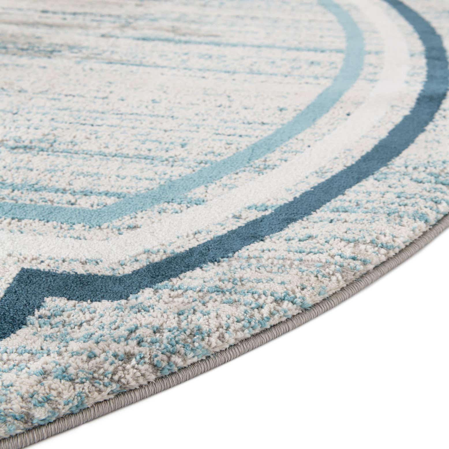 Blue 8' x 10' Oasis Oval Rug | Rugs.com