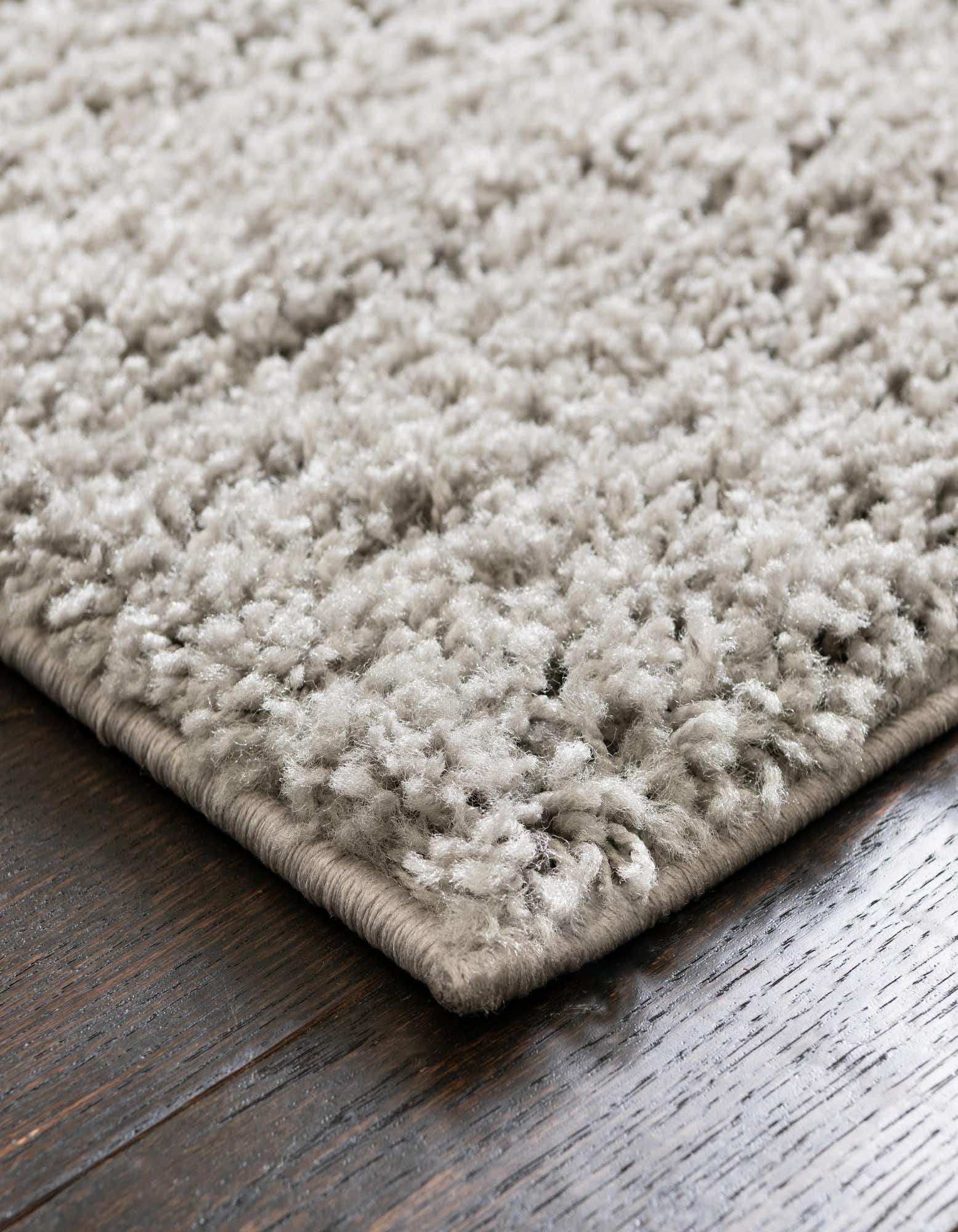Light Gray 12' 2 x 15' Everyday Shag Rug | eSaleRugs