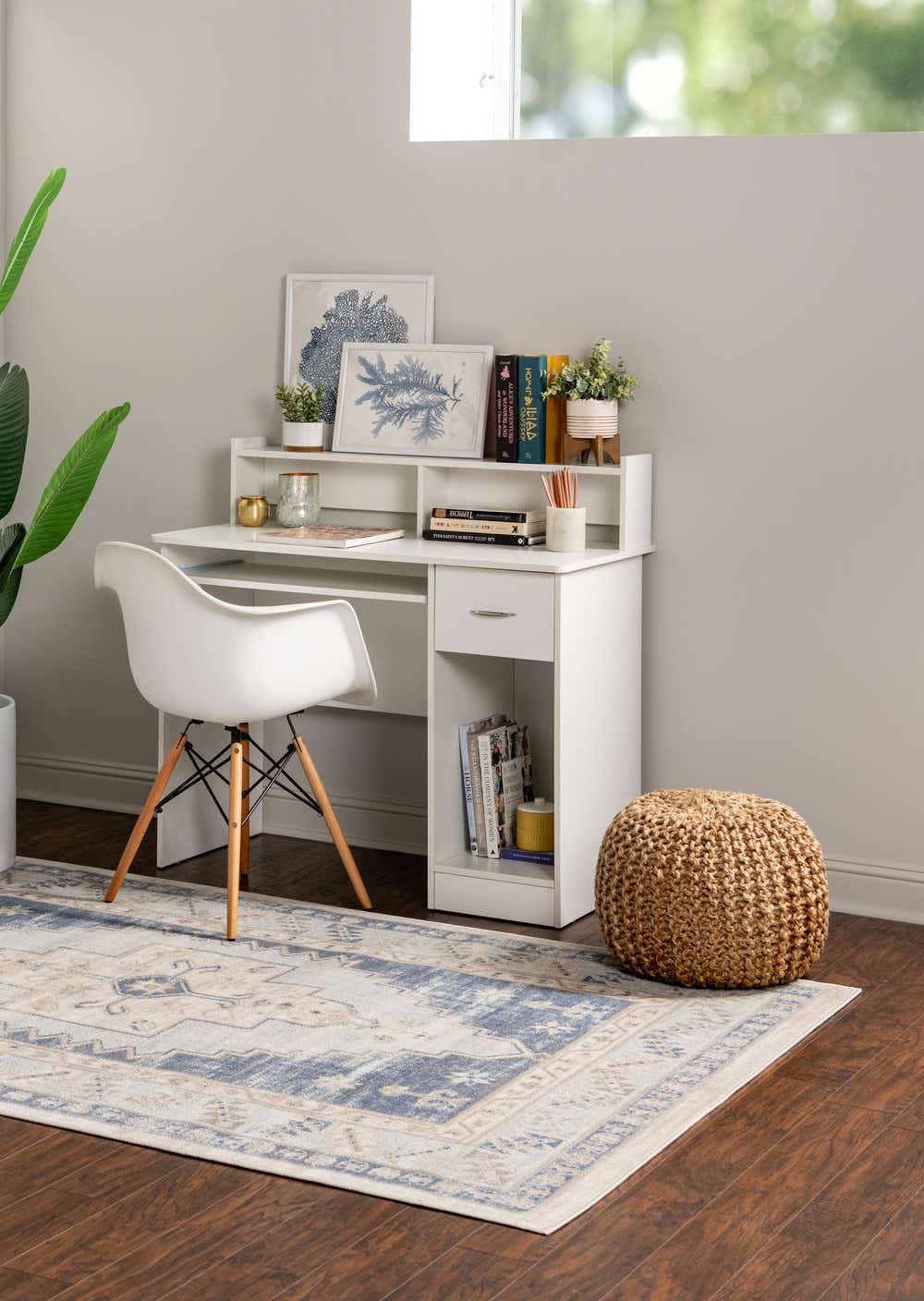 Sky Blue 8' x 10' Whitney Rug | eSaleRugs