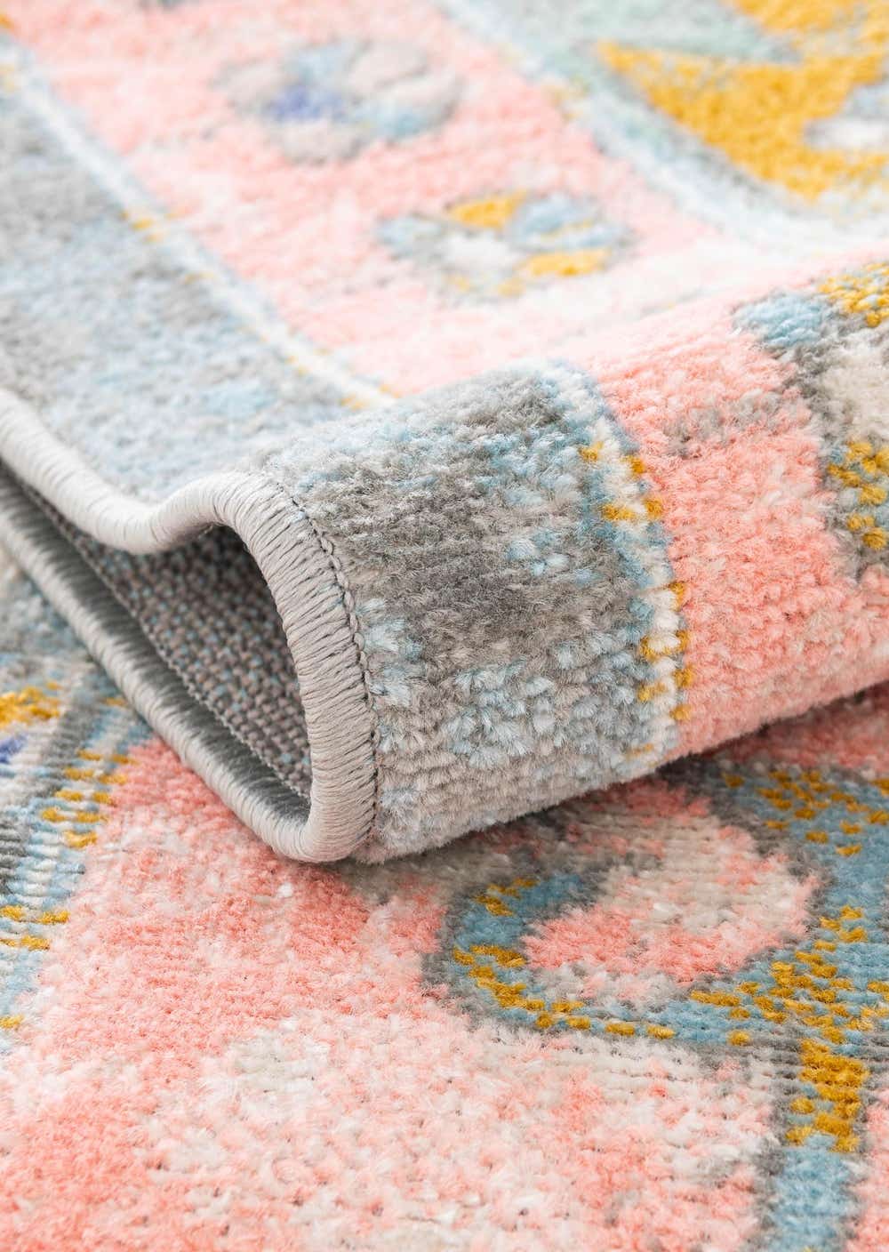 Pink 5' x 8' Whitney Oval Rug | eSaleRugs