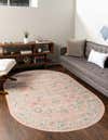 Powder Pink 8' x 10' Whitney Rug | Rugs.com