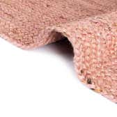 Light Pink 5' x 8' Hand Braided Jute Oval Rug | Rugs.com