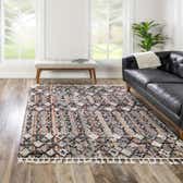 Rust Multicolor 9' x 12' Cherokee Rug | Rugs.com