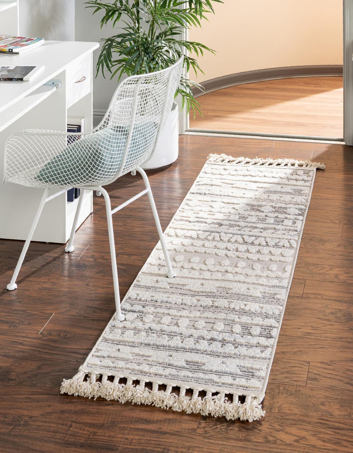 Sandy Beige 2' x 6' Arlo Runner Rug | Rugs.com
