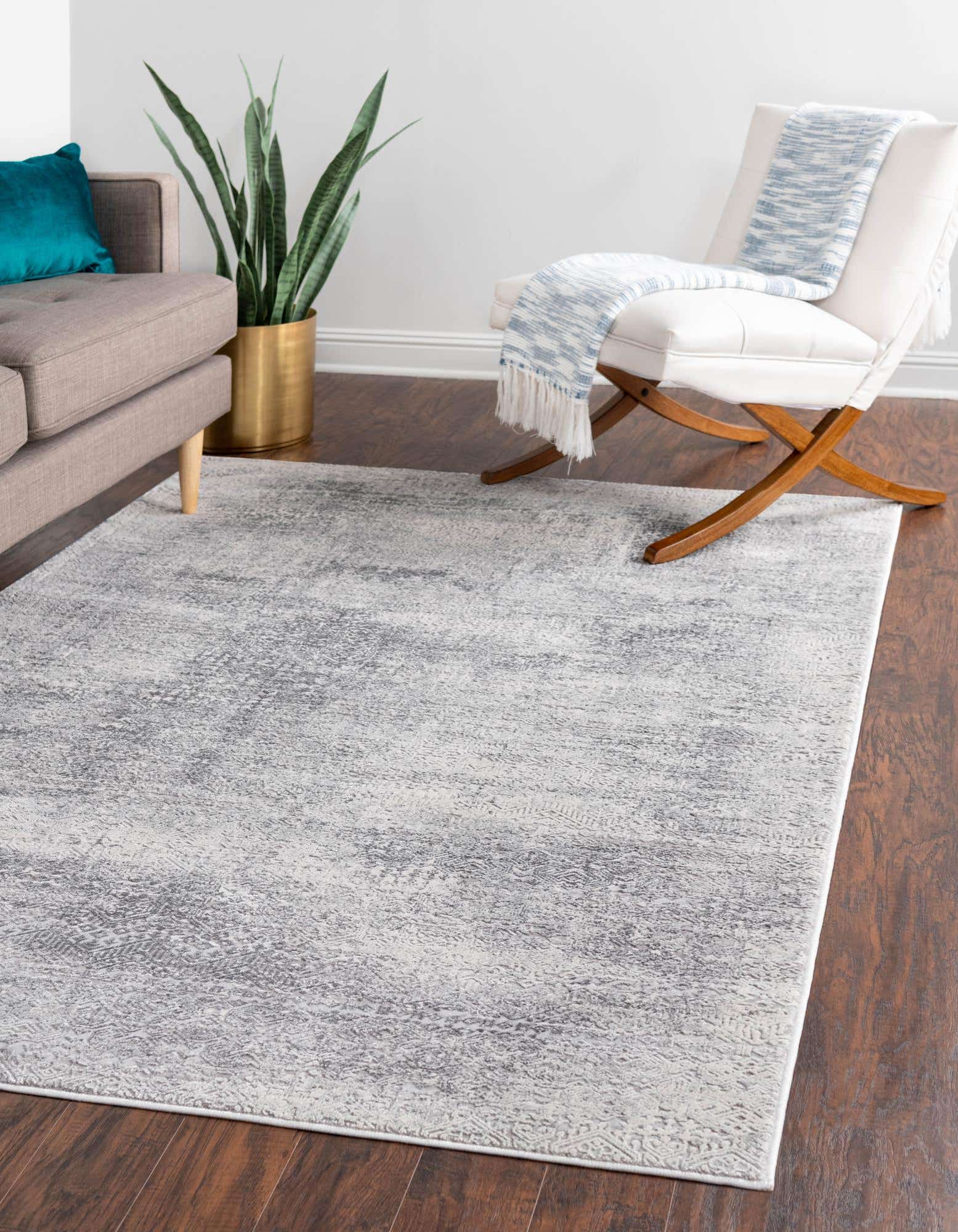 Gray 7' 10 x 10' Finsbury Rug | OutdoorRugs.com
