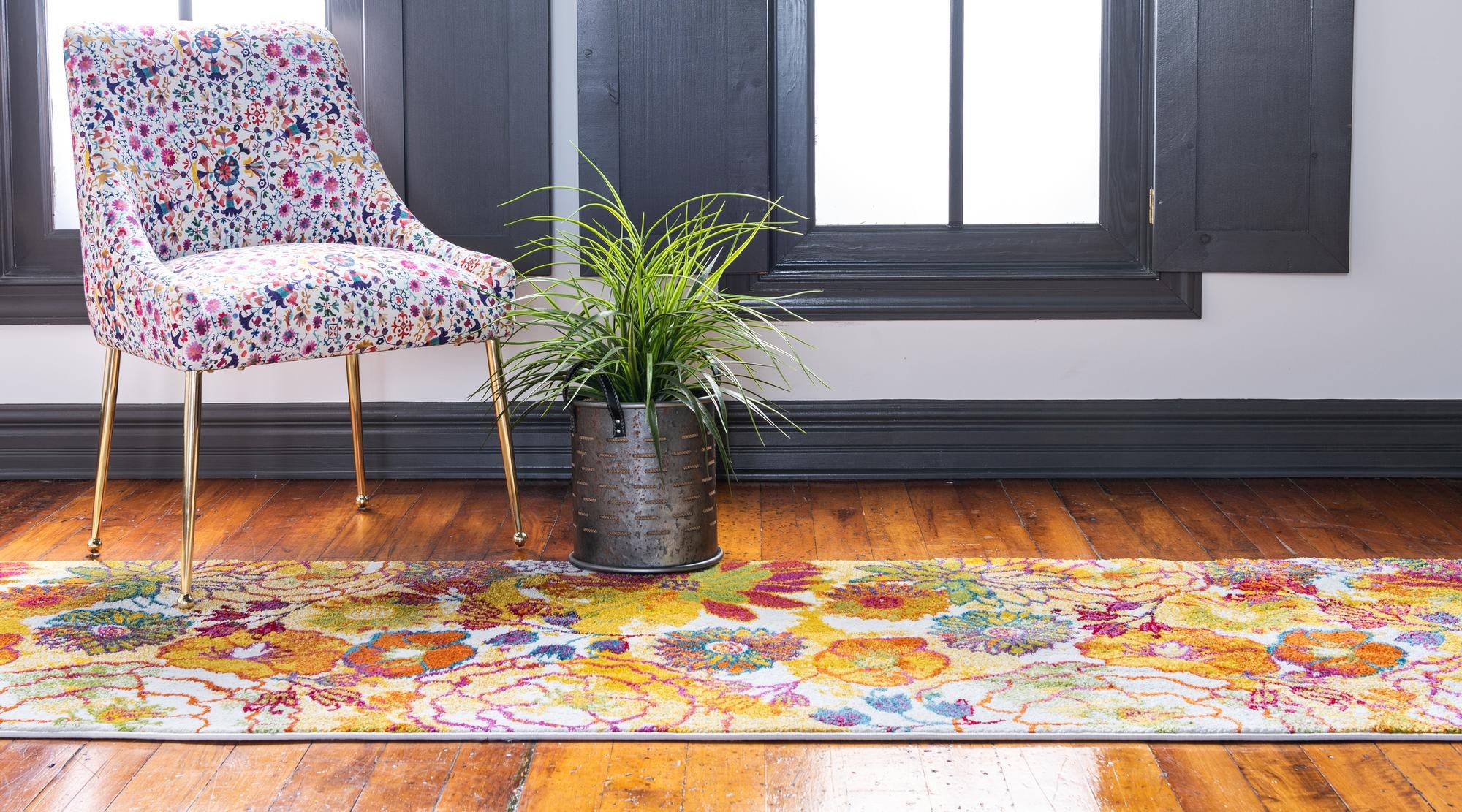 Ivory 2' 7 x 14' Florence Runner Rug | OutdoorRugs.com